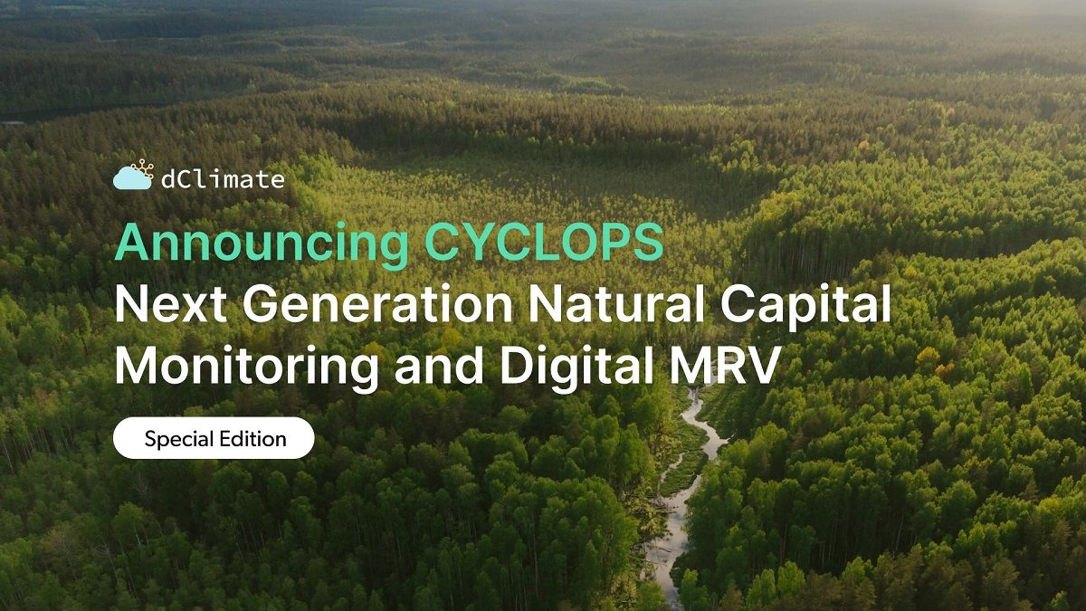 Data ReFined #17: Announcing CYCLOPS - Next Generation Natural Capital ...